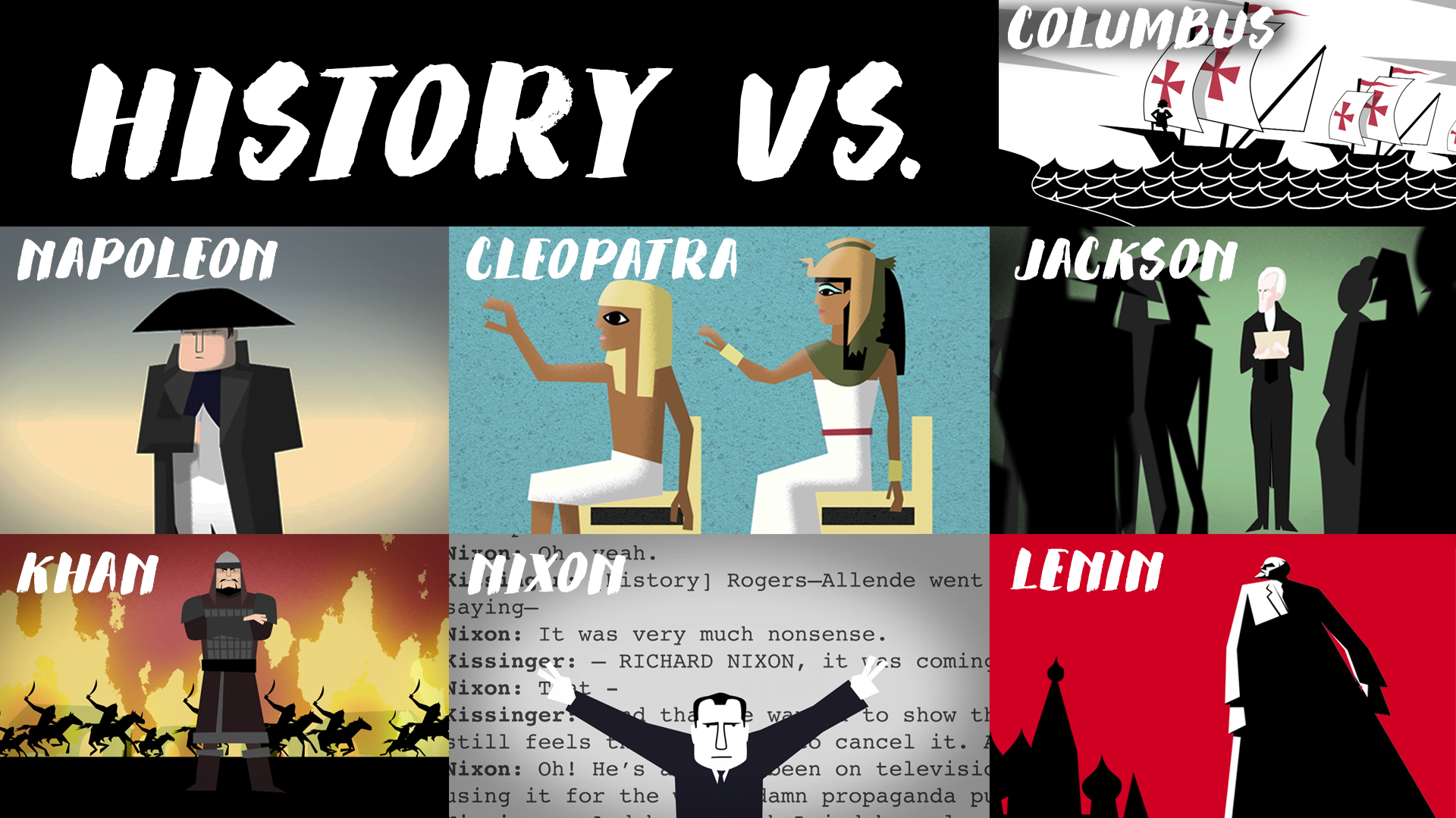 History vs…: a TED-Ed Lesson playlist