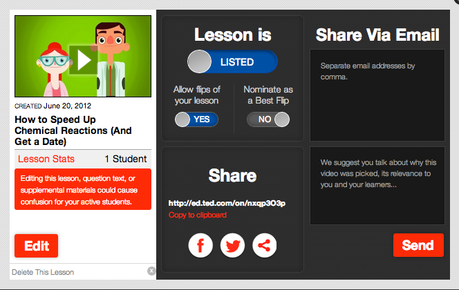 How to track learning progress using TED-Ed